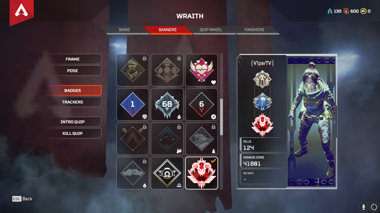 Trading - Apex Legends Predator S3 path main with 4k dmg badge and ...