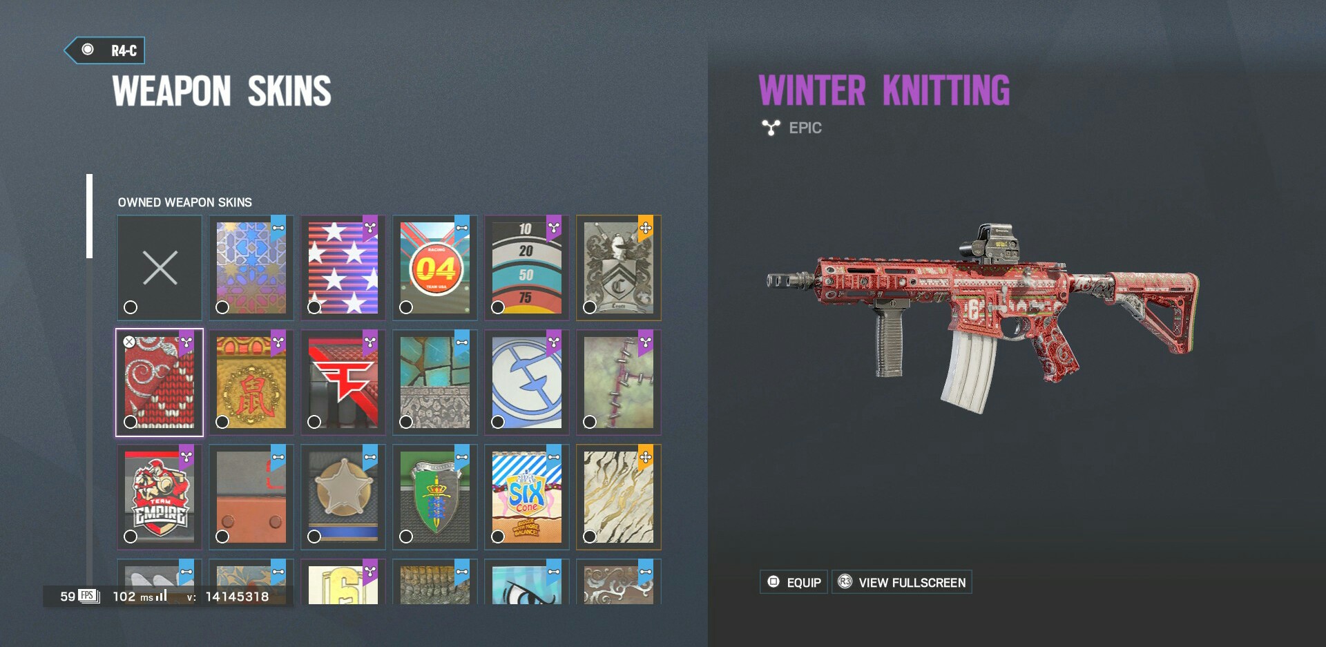 Selling - Stacked R6S Account/y1,y2 skins/ | EpicNPC Marketplace