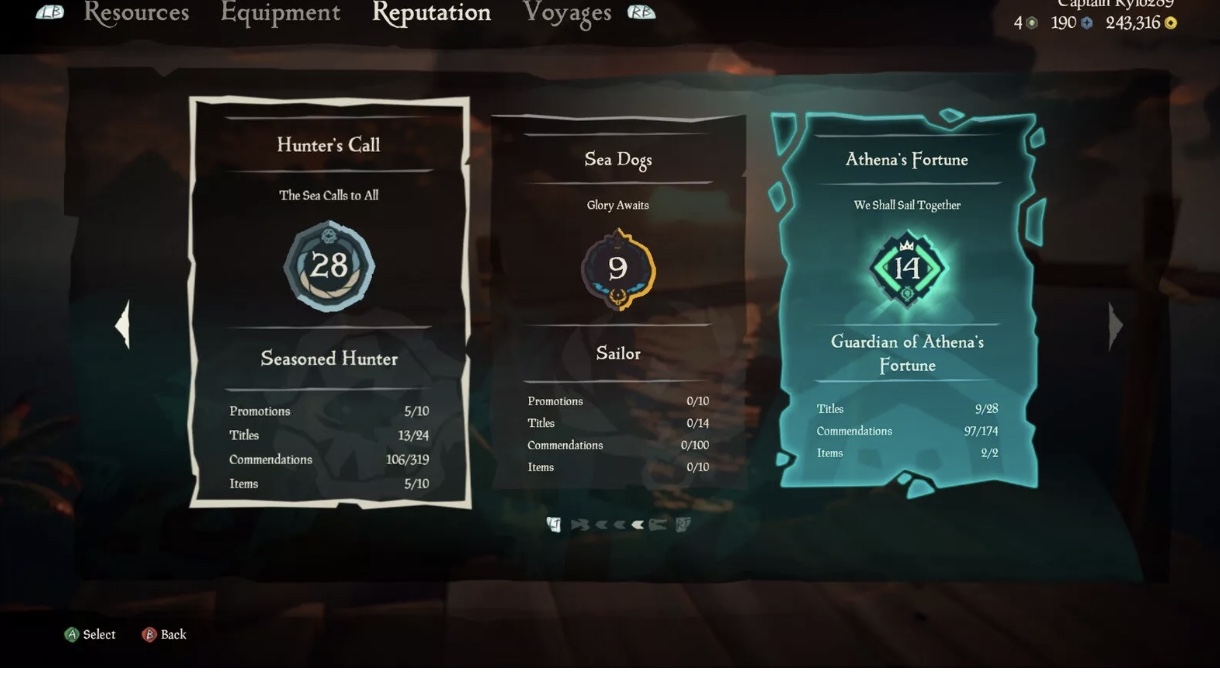 Selling - SOT PL Account Athena 14 300k gold SOLD | EpicNPC Marketplace