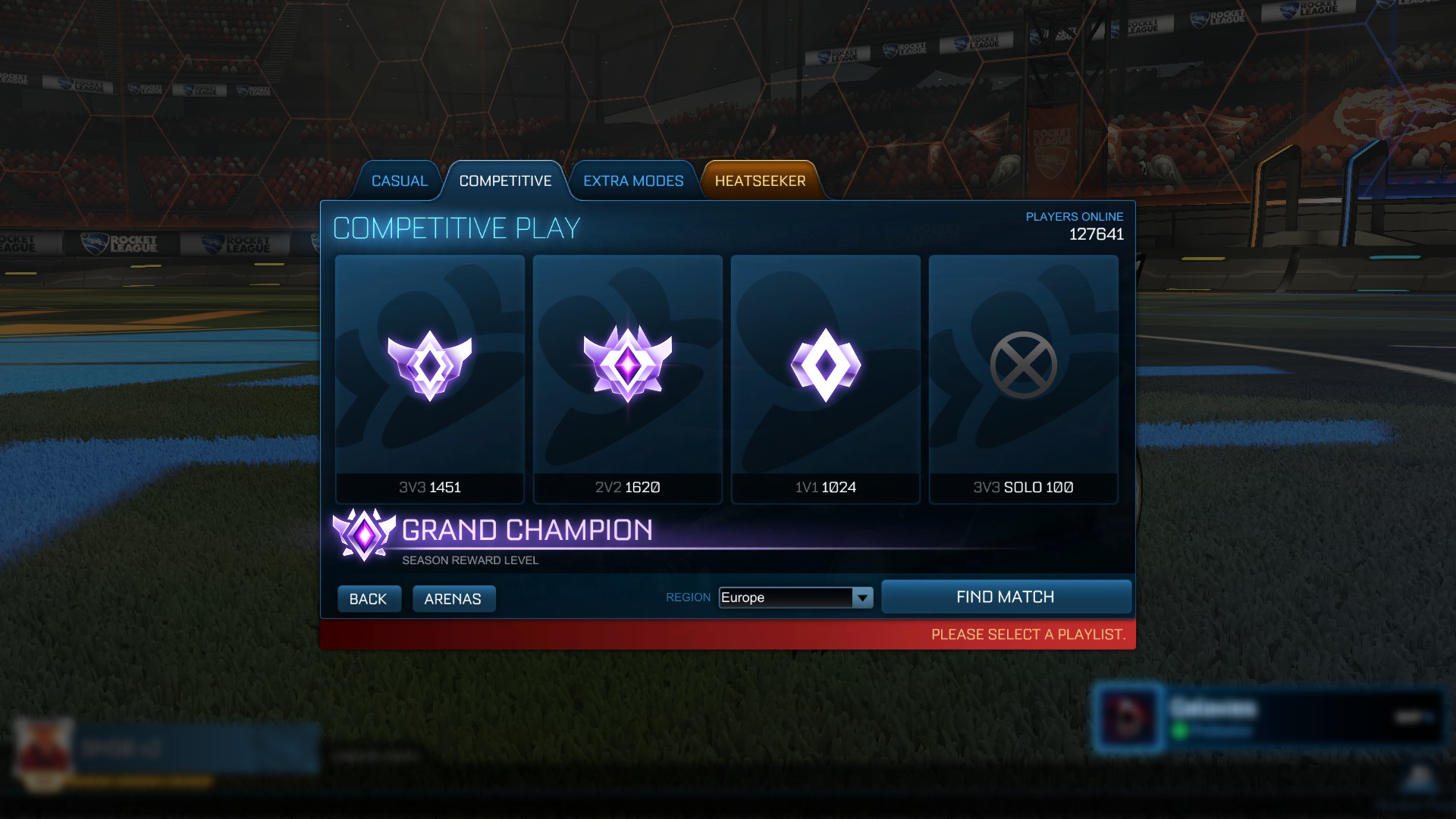 SOLD - RL Season 14 GC + Rewards ( 1620 MMR )Cheapest price | EpicNPC ...