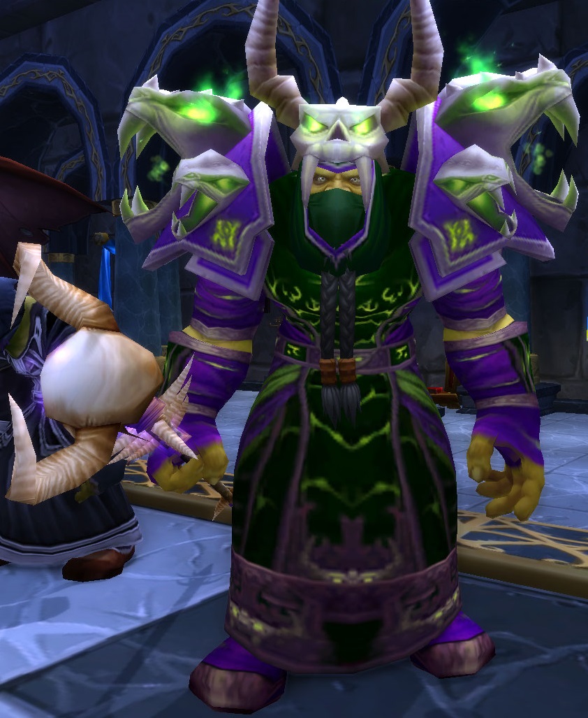 Warlock and Warrior Both are T1 and T2 Equiped Best Stuff Aviable ATM ...