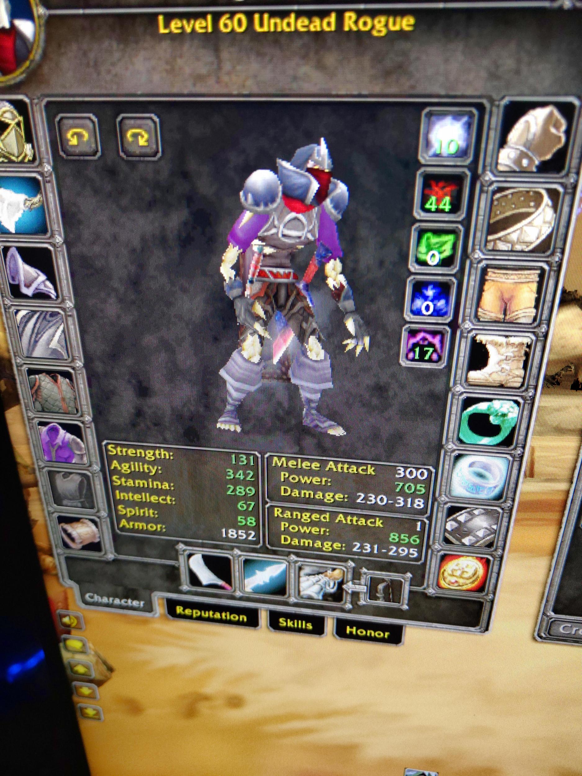 SOLD - Undead male rogue on Bloodfang EU for $350 with transfer up ...