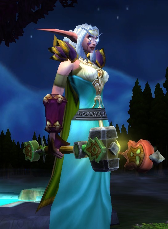 EU lvl 60 Priest, Female Night Elf + Benediction + almost FuLL BiS ...