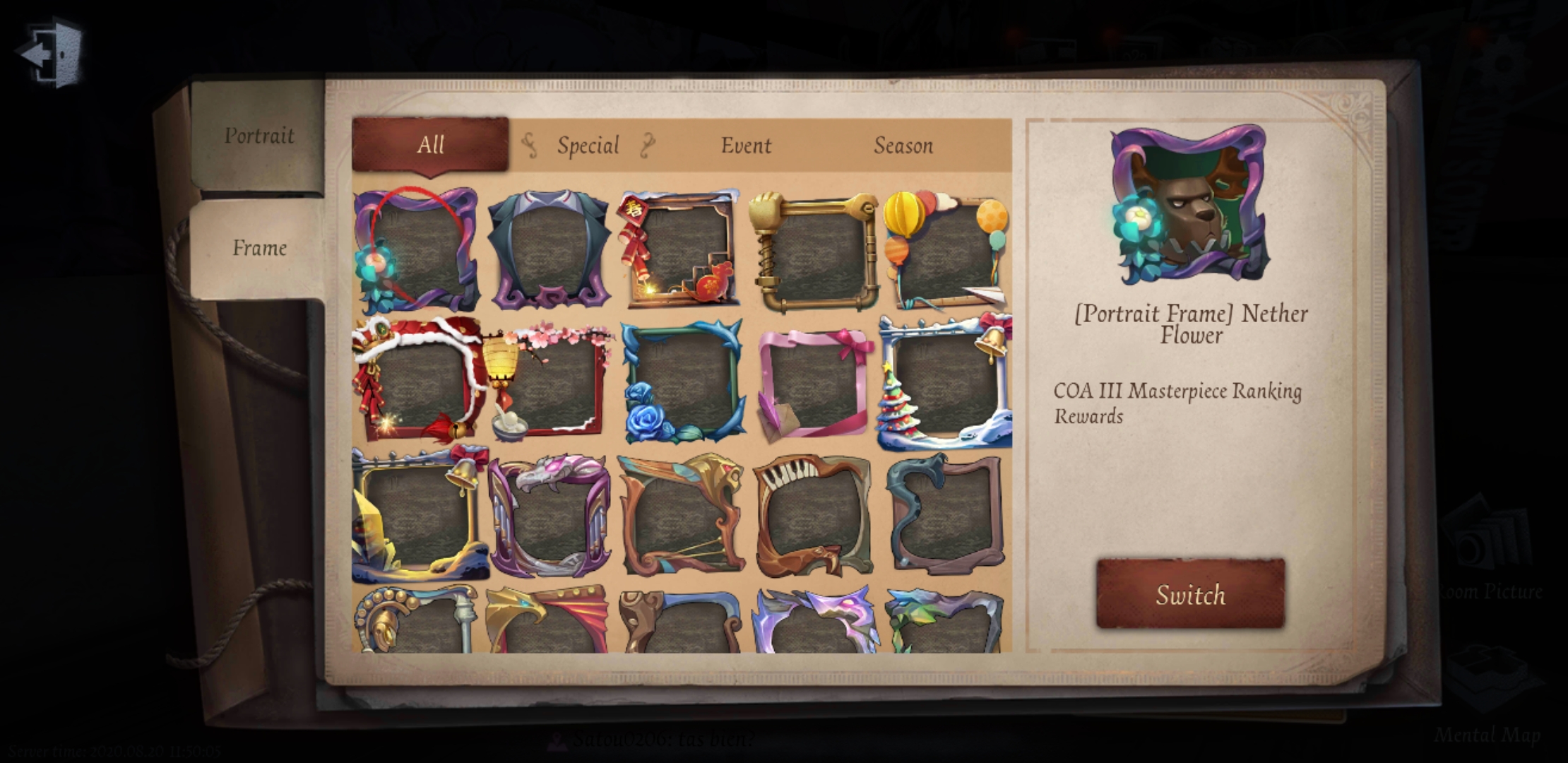 Selling Identity V account. | EpicNPC Marketplace