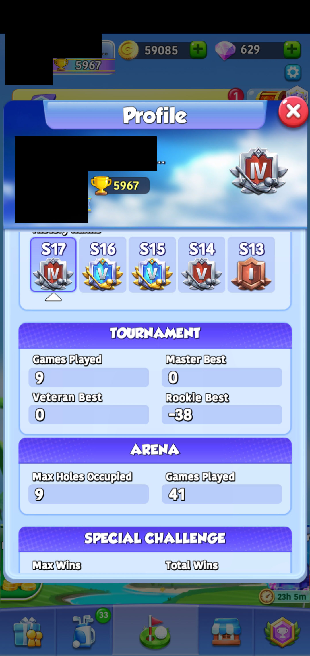 Golf Rival Account for sale! | EpicNPC Marketplace