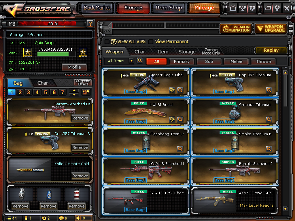 SOLD - Crossfire West - 6 VIPs - Brigadier General - $50 | EpicNPC ...