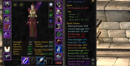 SOLD - Human Warlock US (PvP) Full T1,T2 and T2.5, Qiraji acolyte staff ...