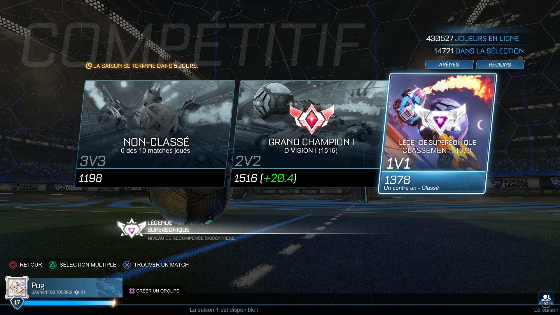 Selling - S1 Top 25 ssl Rngenious + S1 ssl in 1s+ GC in 2v2 (Steam ...