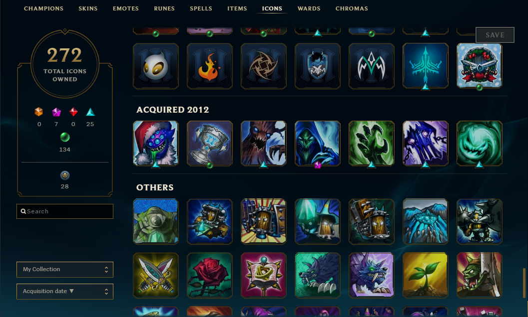 Buying - LF account with 2012 harrowing icons | EpicNPC Marketplace