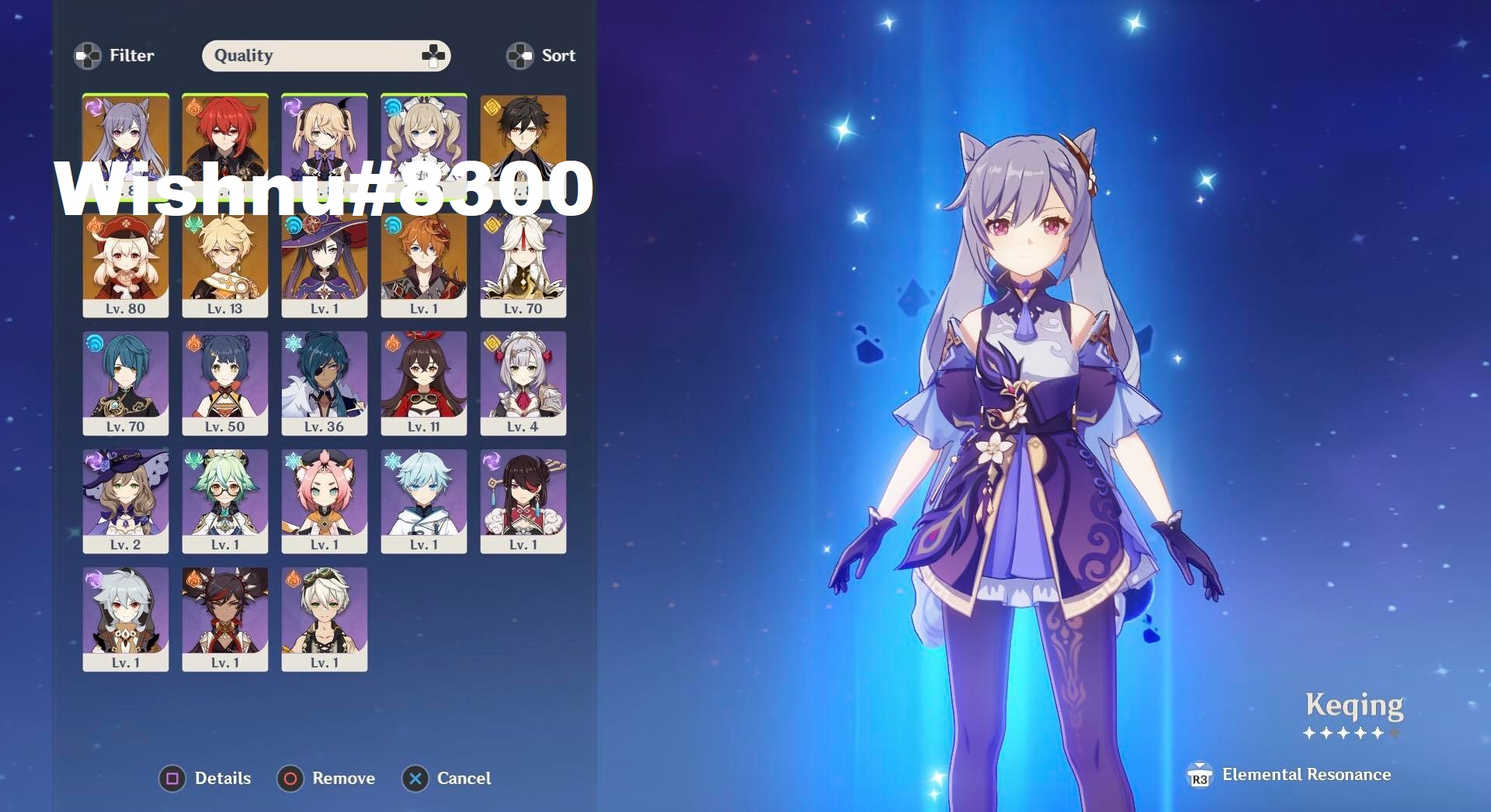 Selling - Genshin Impact AR50 Alot Character+Wep B5 | EpicNPC Marketplace