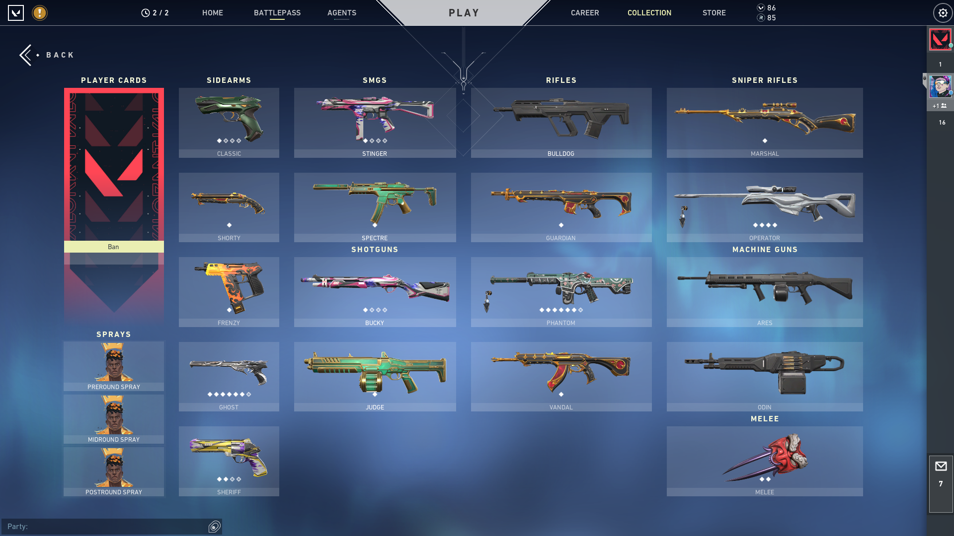 Valorant account ep2 act 1 Diamond 2 peak rank (ASIA) $45 READ ...