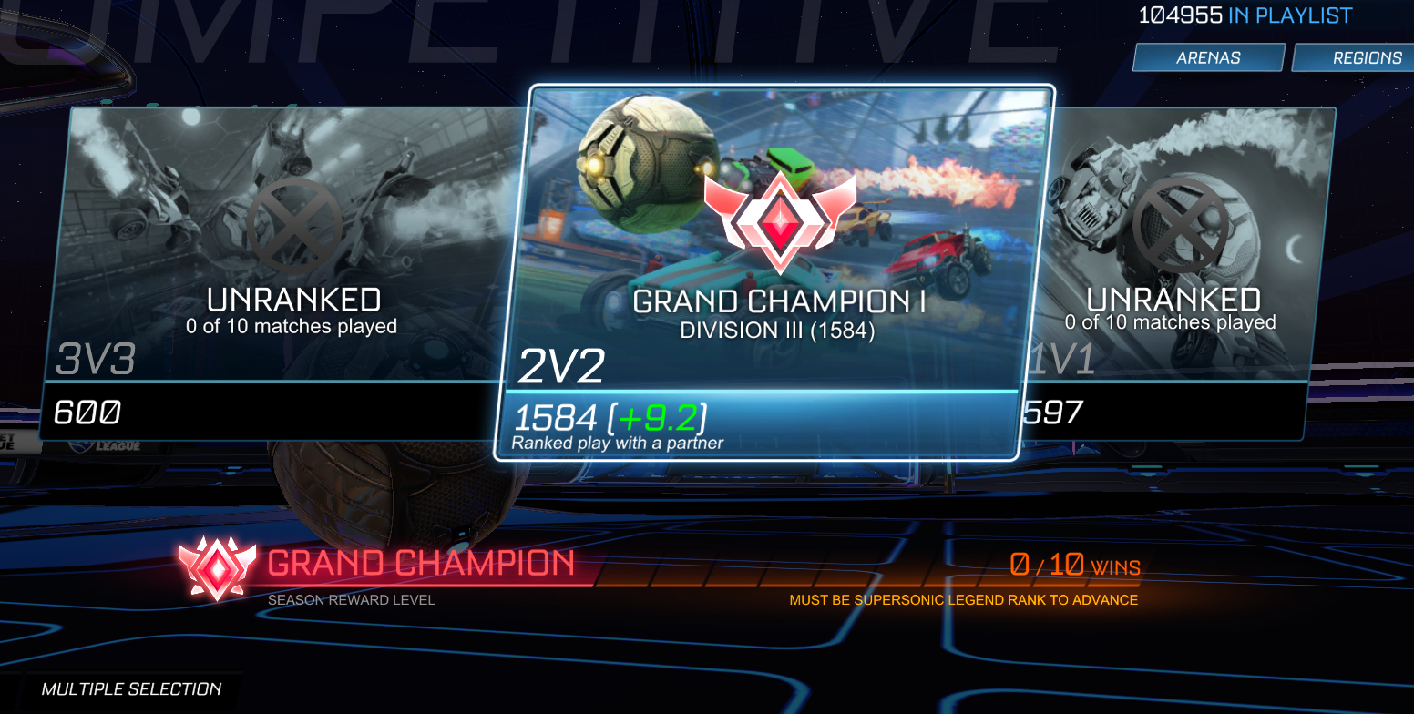 Selling - 30 Euros Season 2 Grand Champ + RNG Champ epic account ...