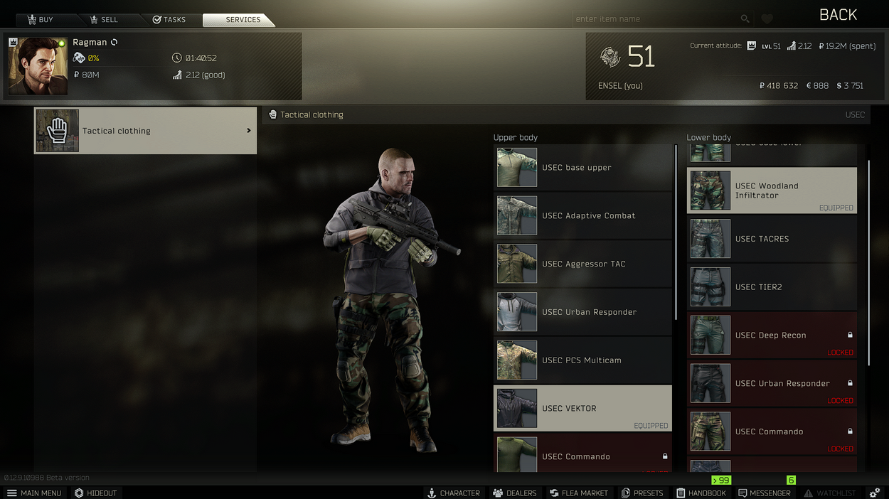 SOLD - EFT EOD Global, 51lvl, Kappa, 60milstash, 50gpu farm - EpicNPC