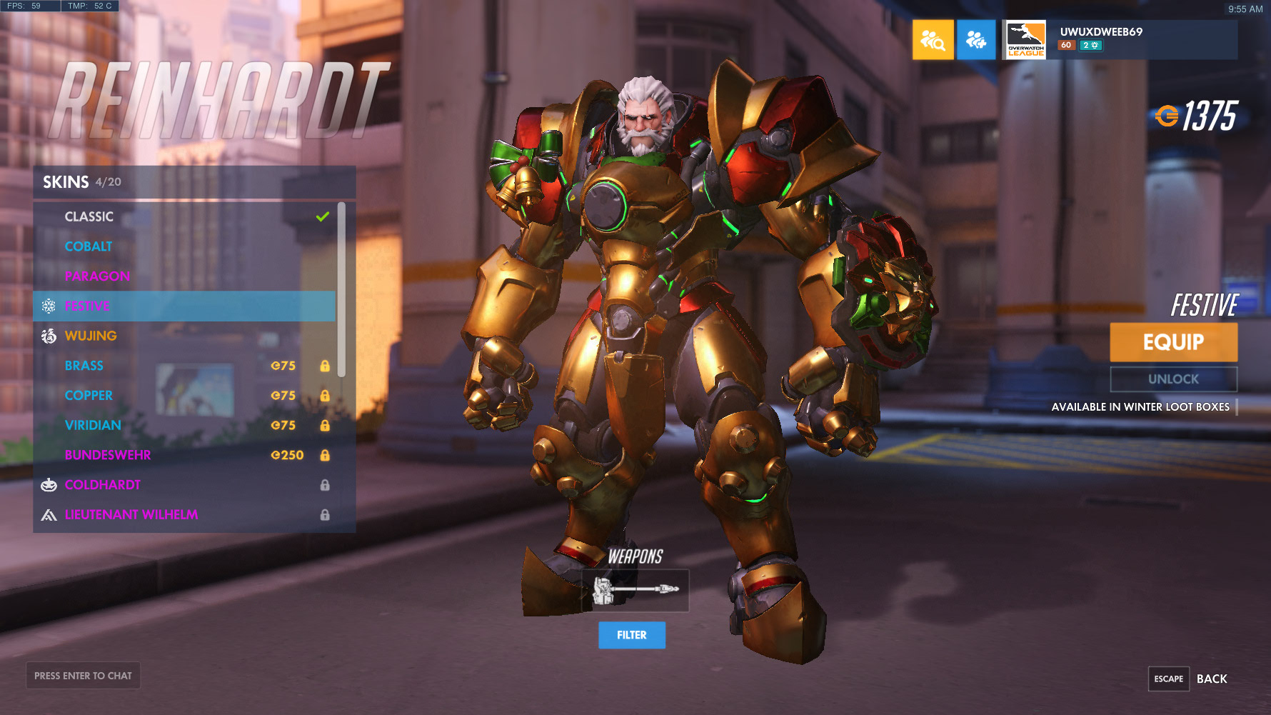 SOLD - Overwatch Grandmaster account cheap legendary edition | EpicNPC ...