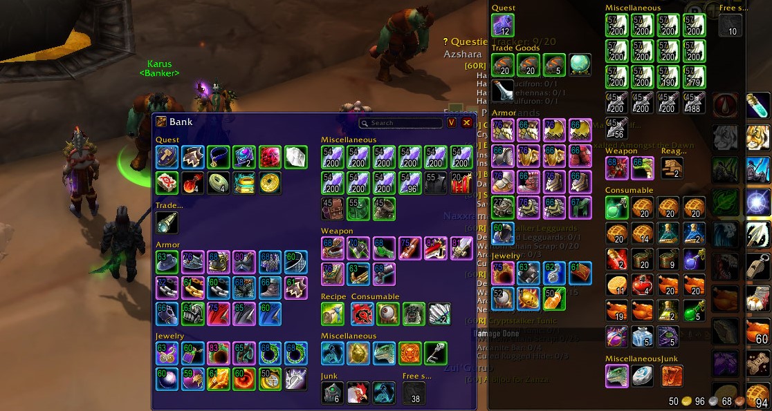 SOLD - Troll Male Hunter US (PvP) 5/9 T3, Renataki/Badge, Eye of nerub ...