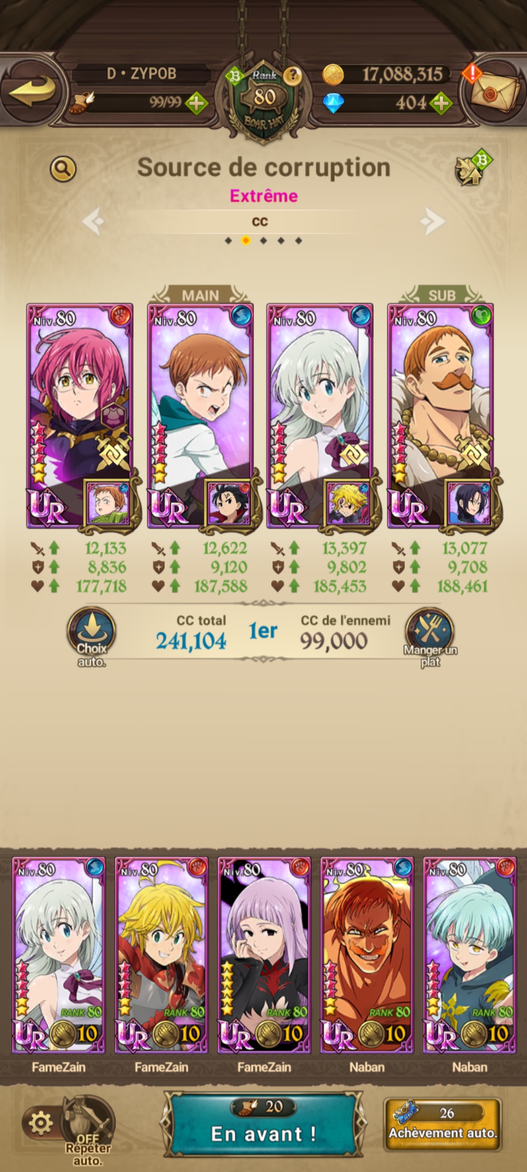 Selling - 7ds Account 200$ 400 gems, 4m box 240k cc | EpicNPC