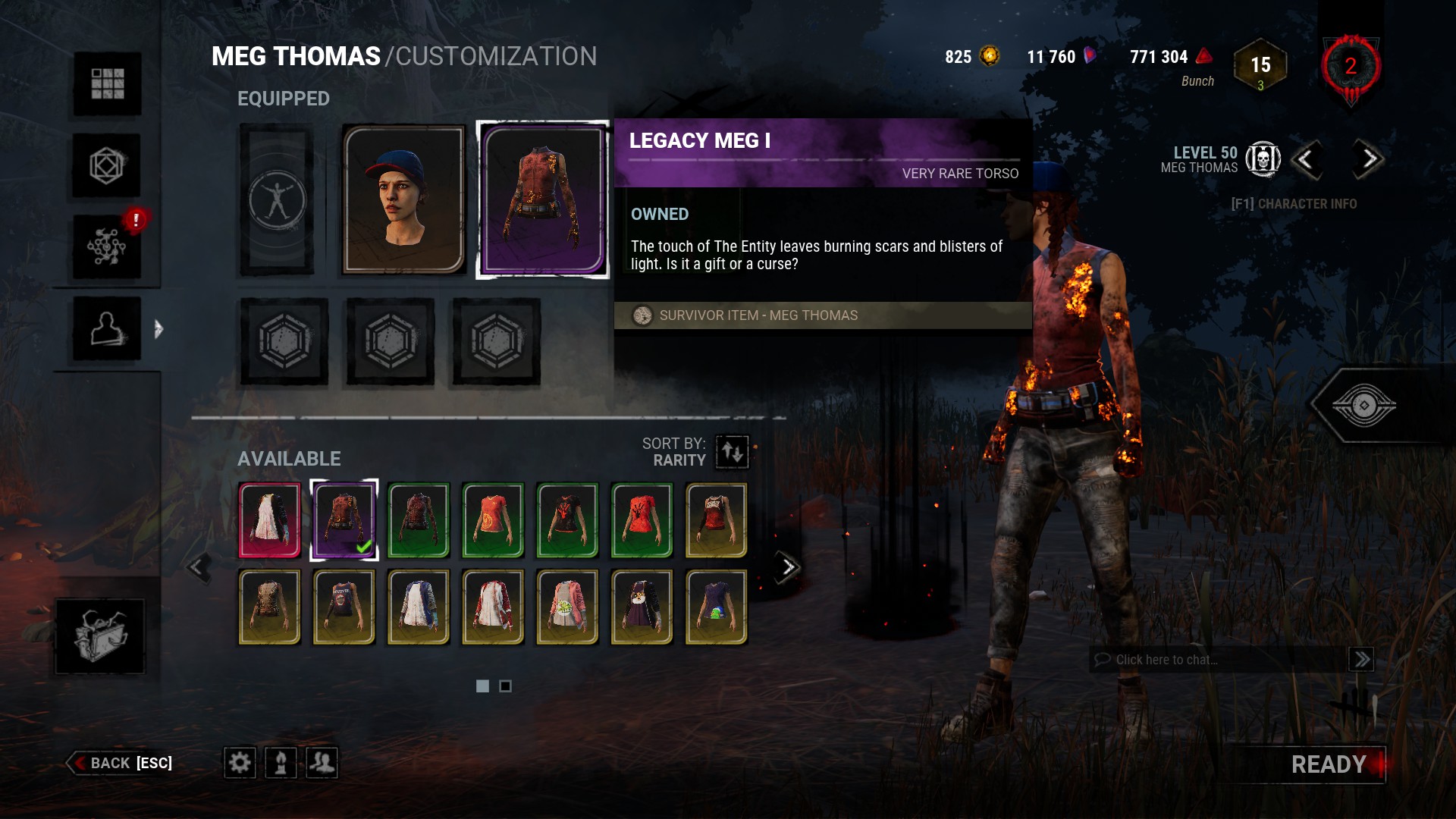 SOLD - DBD Legit Legacy L3 Jake/ L2 Hillbilly/ L1 Meg/Claudette ...
