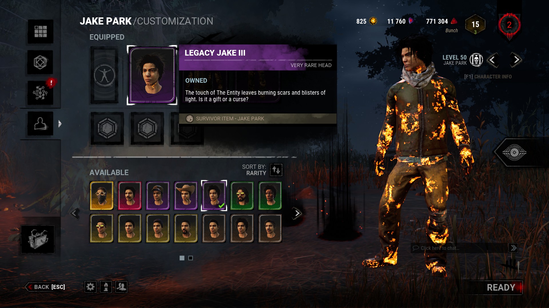 SOLD - DBD Legit Legacy L3 Jake/ L2 Hillbilly/ L1 Meg/Claudette ...