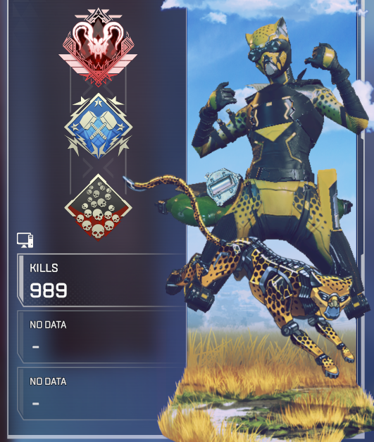 SOLD - Apex account Season 8 1rst Split PRED / Badge and Trail / 4k ...