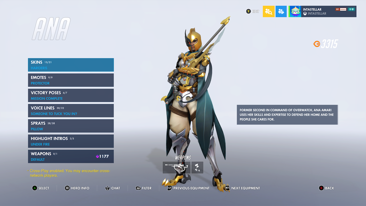 Selling - Large Collection of Limited + Legendary Skins (Atlantic Mercy ...