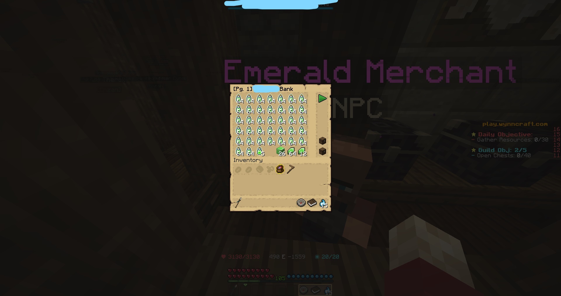 SOLD - Wynncraft Liquid Emeralds (Out of stock) | EpicNPC Marketplace
