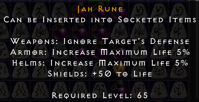 SOLD - Diablo II Resurrected Softcore Ladder Jah Runes & Ber Runes ...