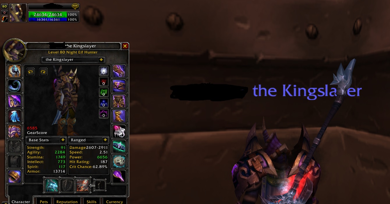 SOLD - Account Hunter Full HC BiS Pve/Pvp - Warmane Icecrown - for ...