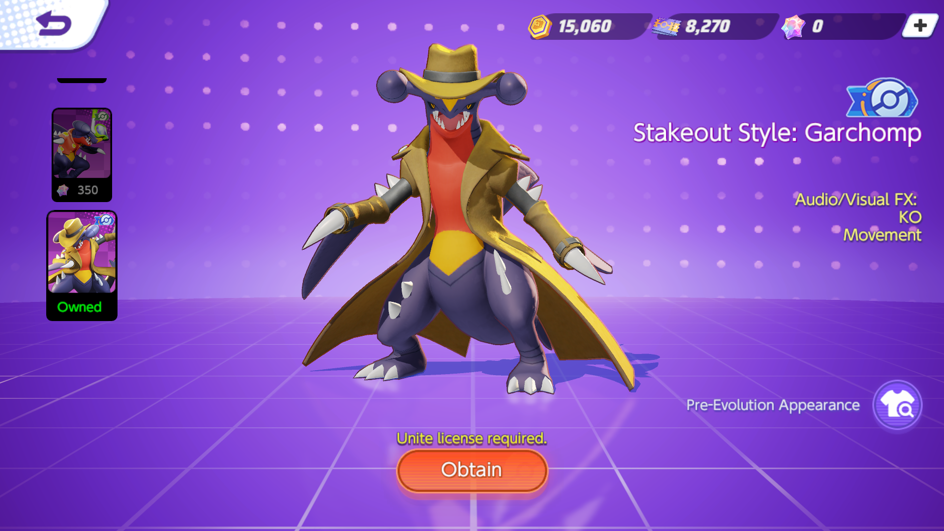 SOLD - $5 Garchomp Stakeout Skin 10k Gold | EpicNPC Marketplace