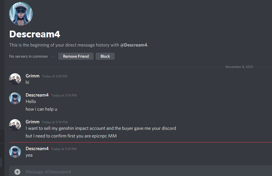 Is there any Middleman EpicNPC who service on Discord? | EpicNPC ...