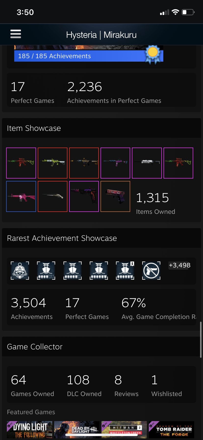 Stacked Steam Account - EpicNPC