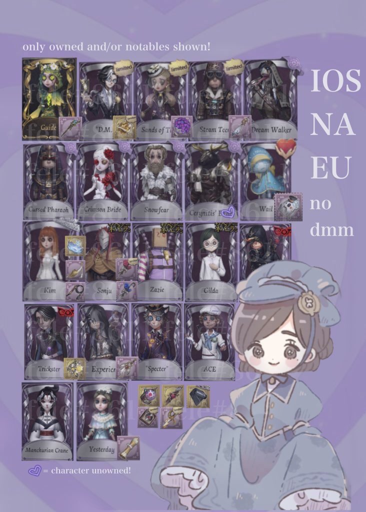 Selling - DM account and Lady 13 account ios - EpicNPC