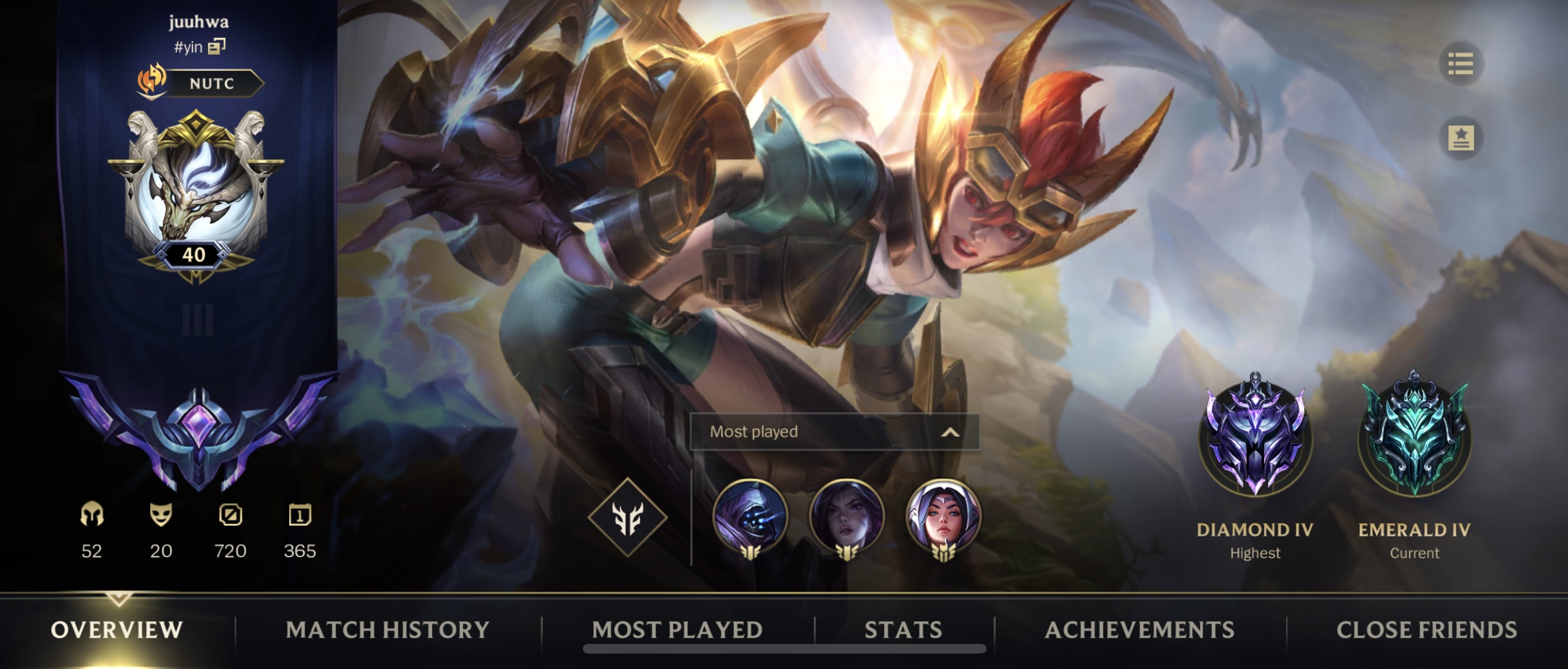 Selling - $60 for 20 SKINS, 52 Champions, Emerald EU Account | EpicNPC ...