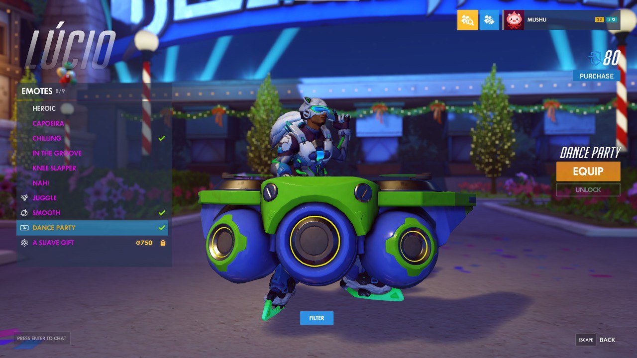 SOLD - Mercy Atlantic All-Stars + Dr. Ziegler + Lucio Emote Dance Party ...