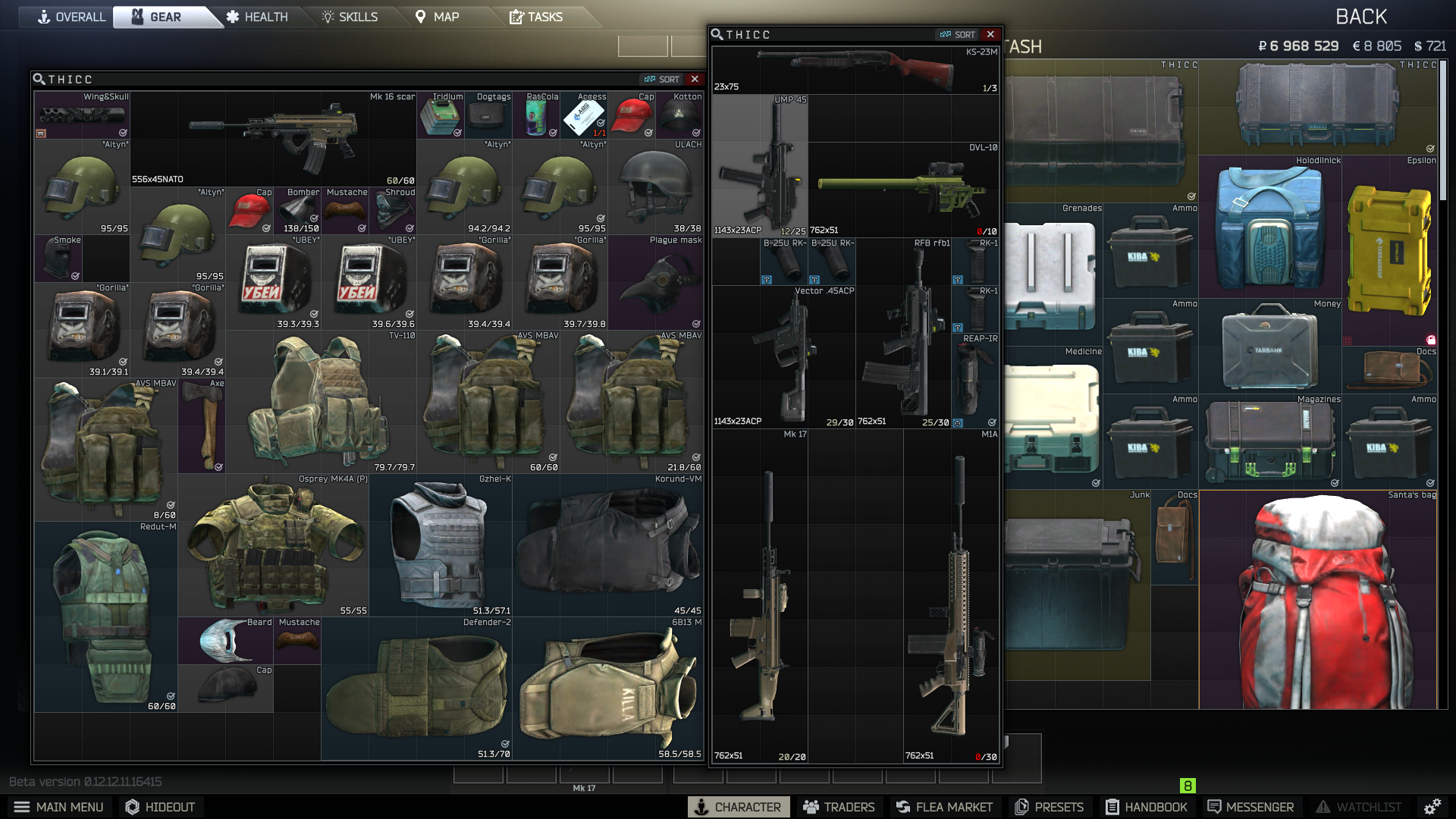 SOLD - EOD Global Region, lvl 42 USEC, Traders lvl 4, 32kk stash ...