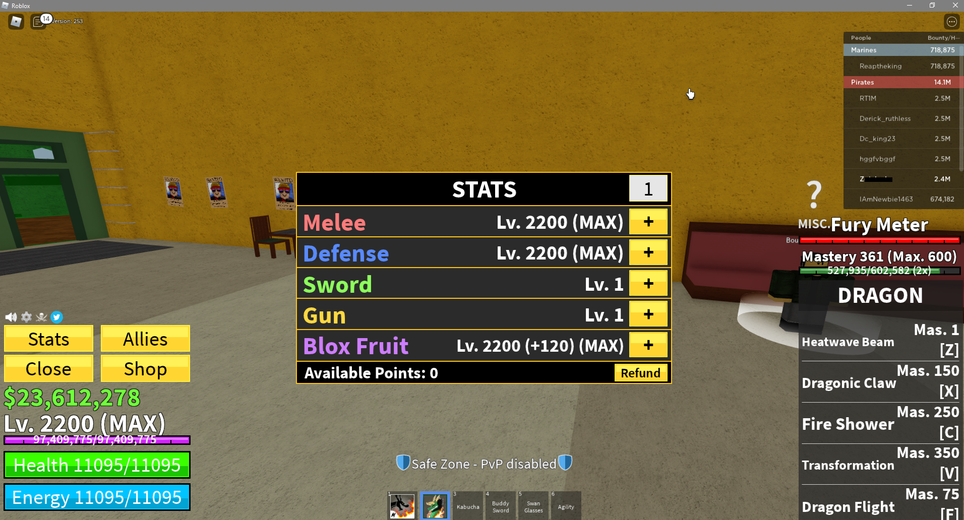 SOLD Max LVL Blox Fruits gamepasses legendary Stored Fruits