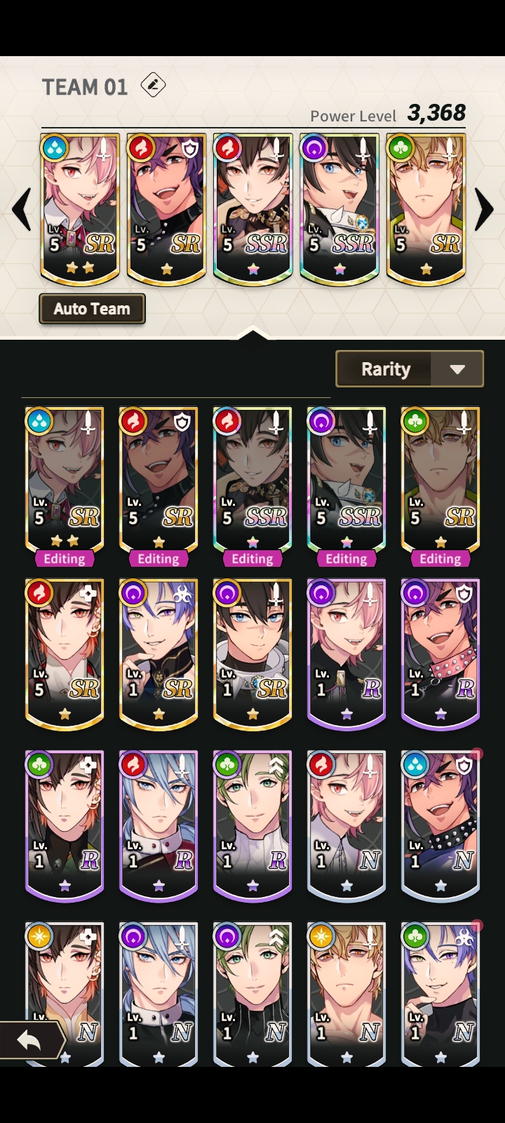 Trading - NU CARNIVAL ssr x2 kuya, olivine sr x5 | EpicNPC Marketplace