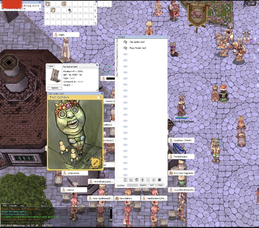 S> Tao Gunka Card originsRO | EpicNPC Marketplace