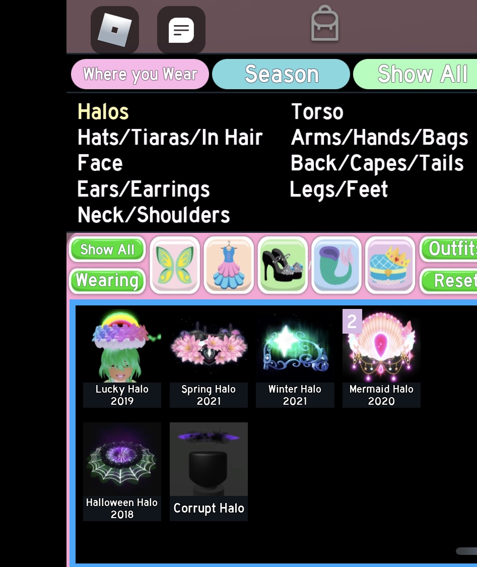 Selling - royale high halos! | EpicNPC Marketplace