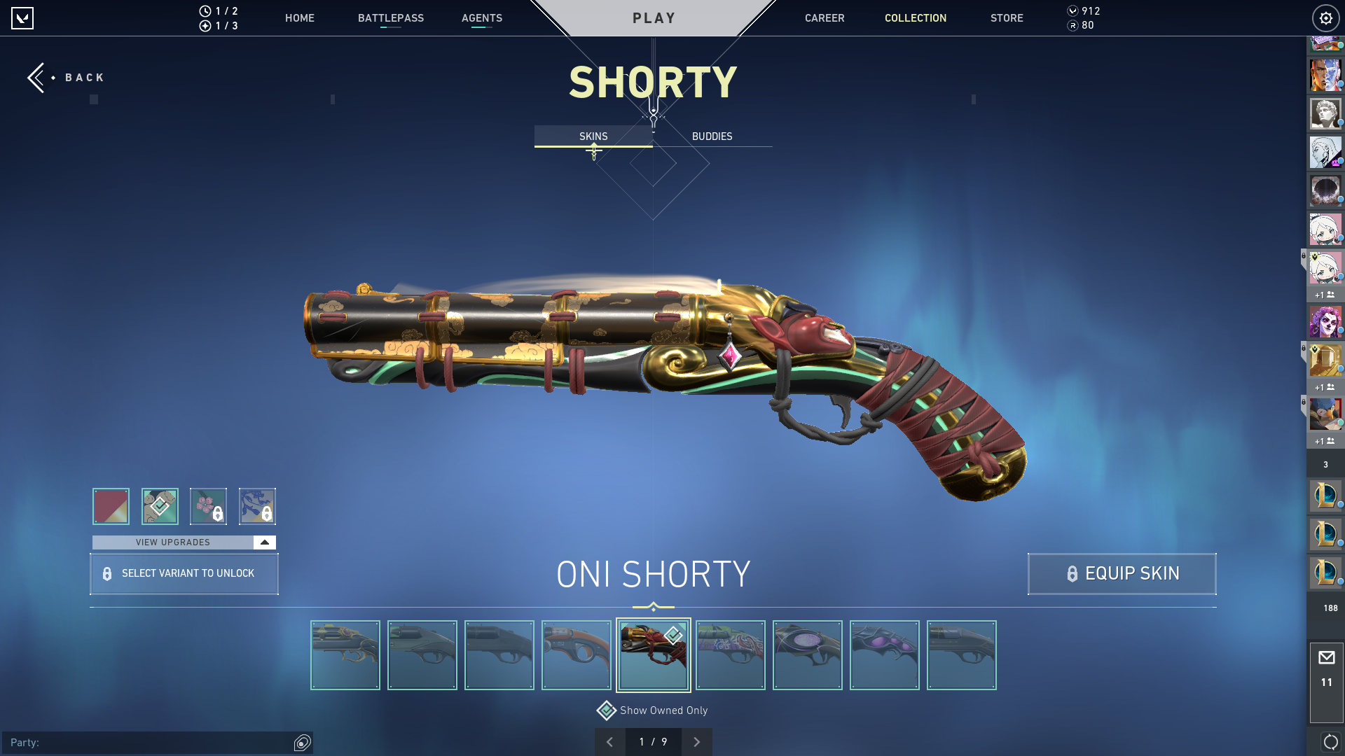 NA Valorant Imm account, $1000 worth of skins and every single immortal ...