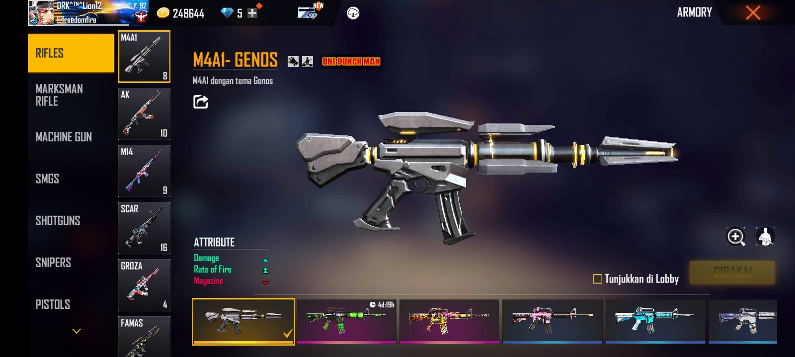 Selling - Indonesia server Sg2 opm - EpicNPC