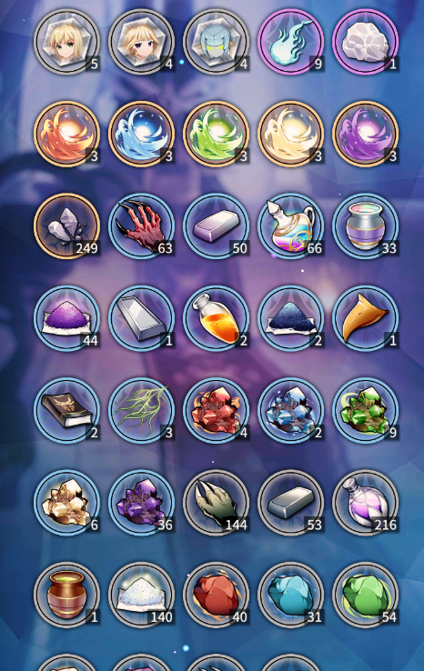 SOLD - Tenkafuma LVL 60 35 SSR and all R and SR characters (lot of ...