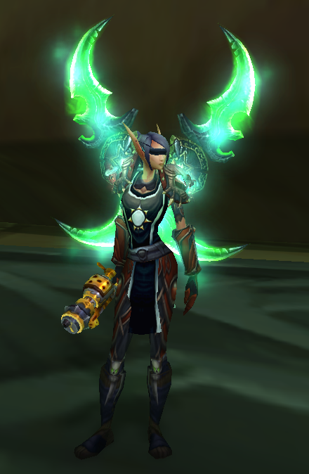 SOLD - [EU] Rogue Belf Female t6 geared with Warglaives, DST, Shard and ...