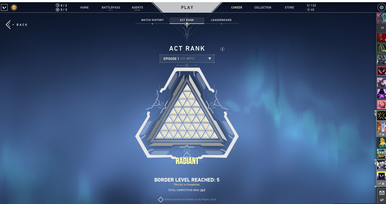 Selling - EU Valorant ep1 act 3 radiant | now ep 4 act 3 radiant | a ...