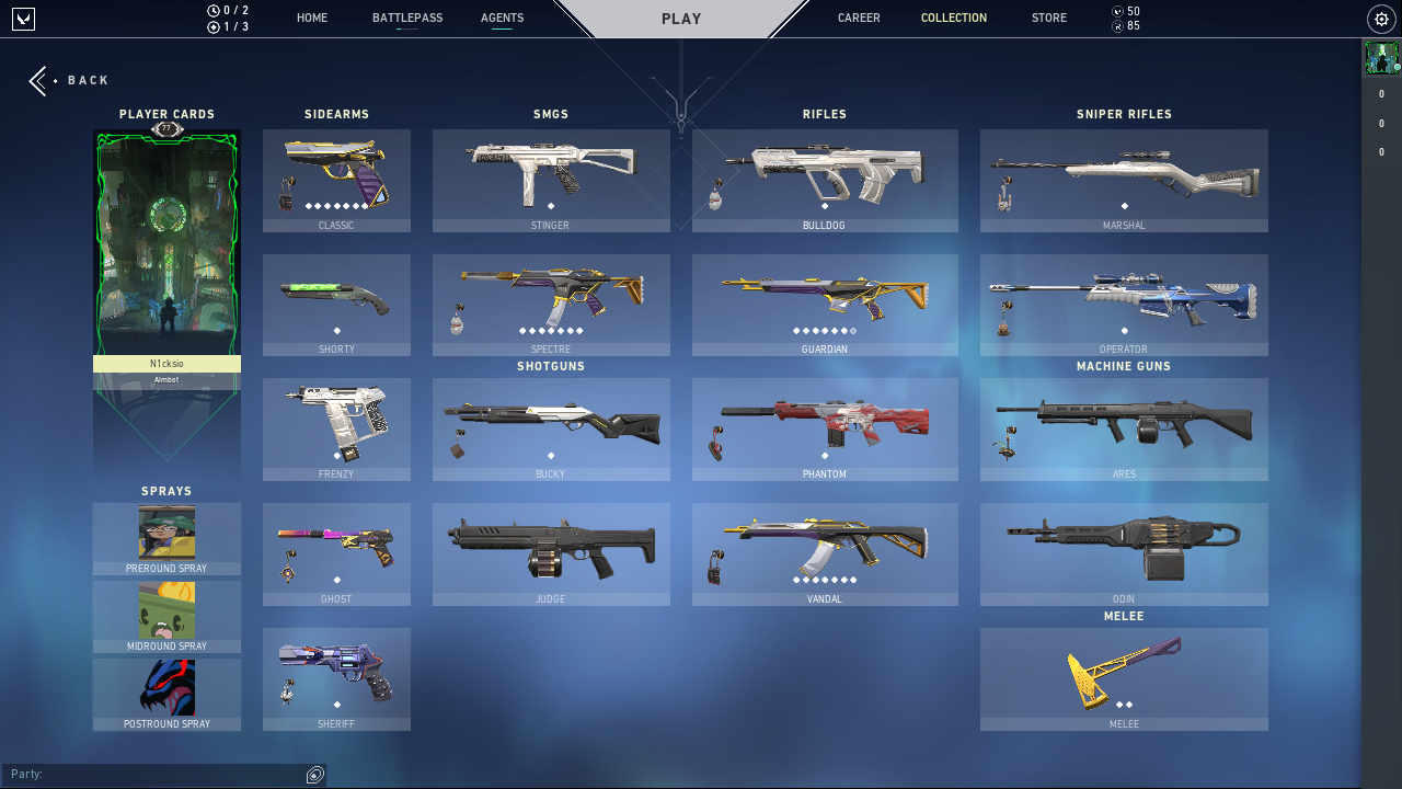 Selling - Valorant account with prime axe and prime bundle skins and ...