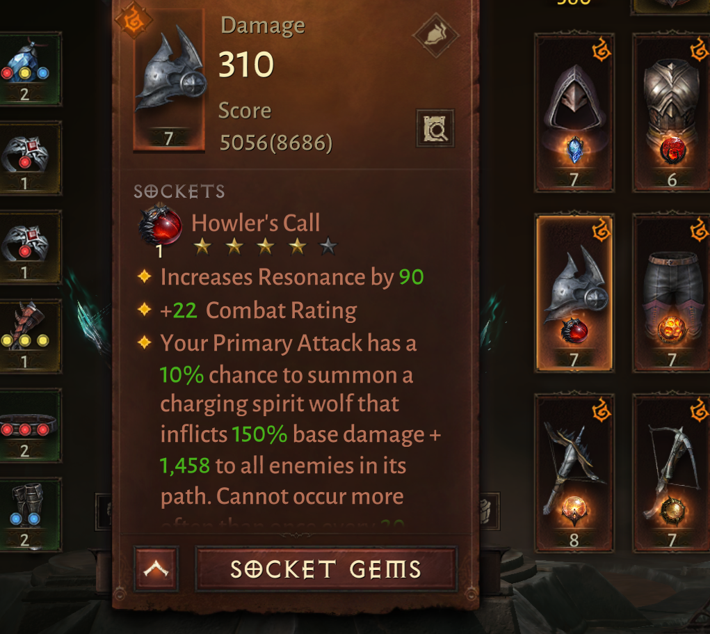 Selling - 4/5 Star Howler's Call⭐1 in Server | EpicNPC Marketplace