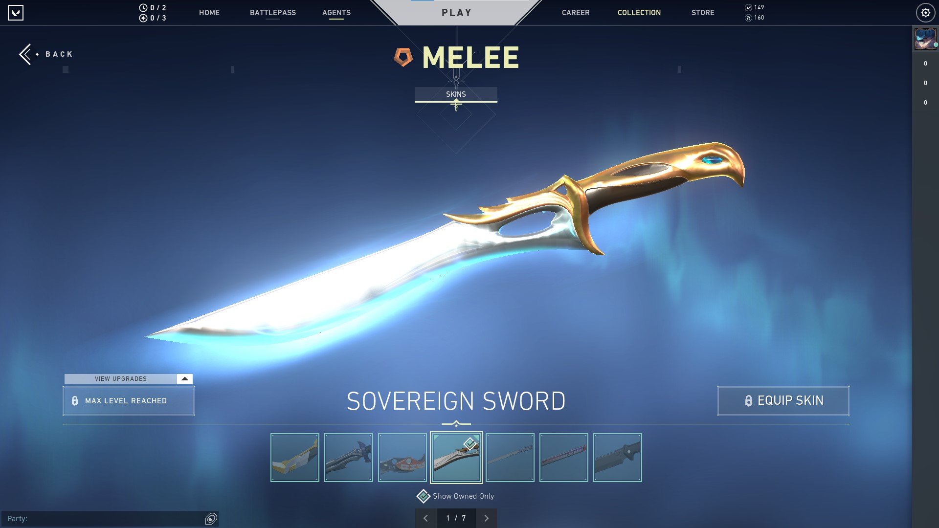 SOLD - val ion sheriff, ion op , reaven/rgx vandal overall good skins ...