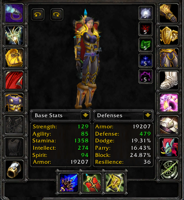 SOLD - Geared Prot Paladin ( T6 ) Fury Warrior ( T6 ) - Epic flying ...