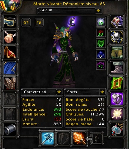 Selling account - Shaman T6 / Priest S4 / Mage T4 / Lock 63 - 460 ...