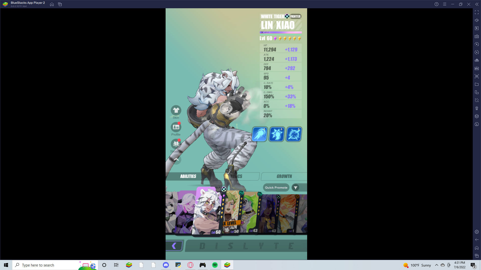 Dislyte Global Account Li-Ling + 3x5* + Lin Xiao | EpicNPC Marketplace