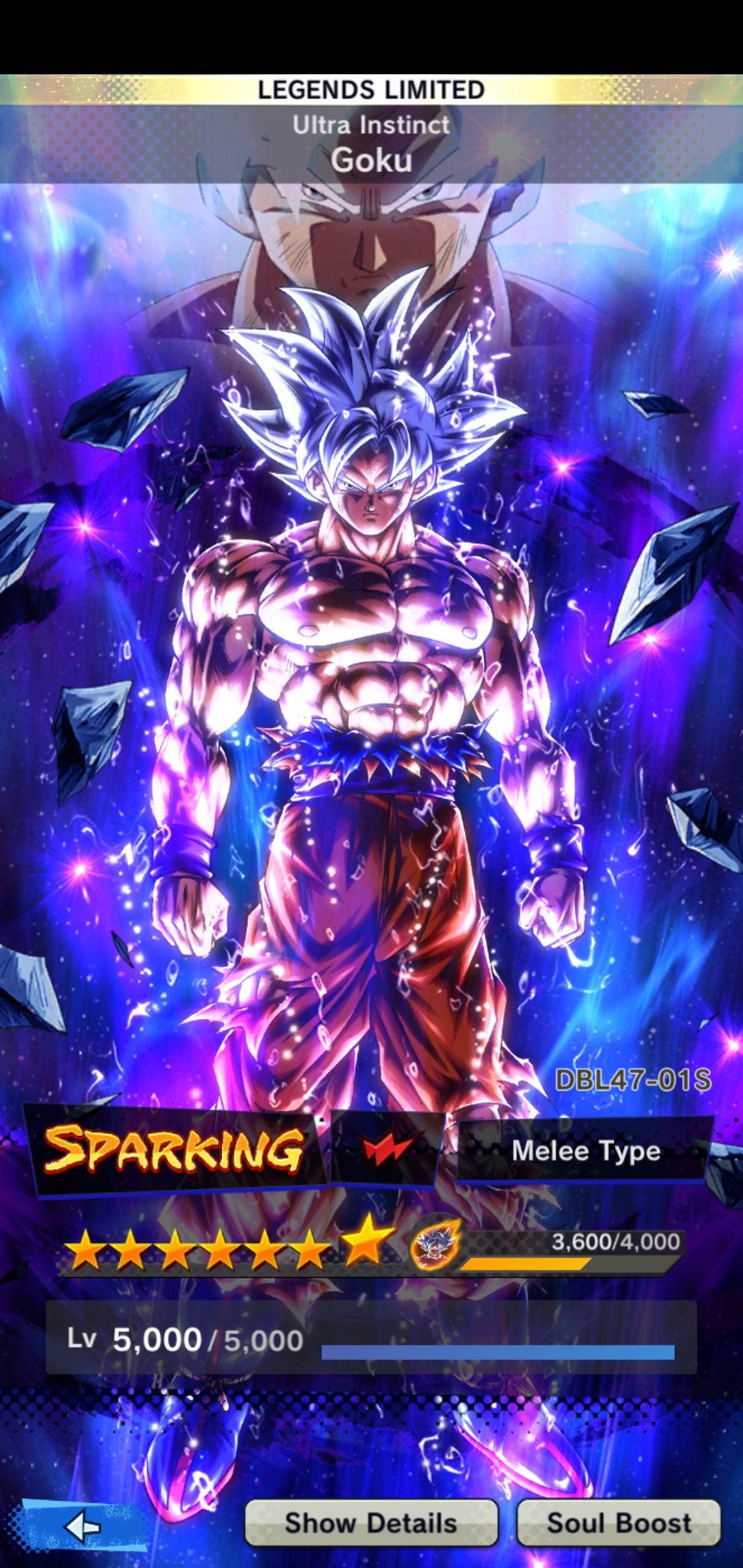 SOLD - DBL endgame account, all ultras including new VEGITO & MUI goku ...